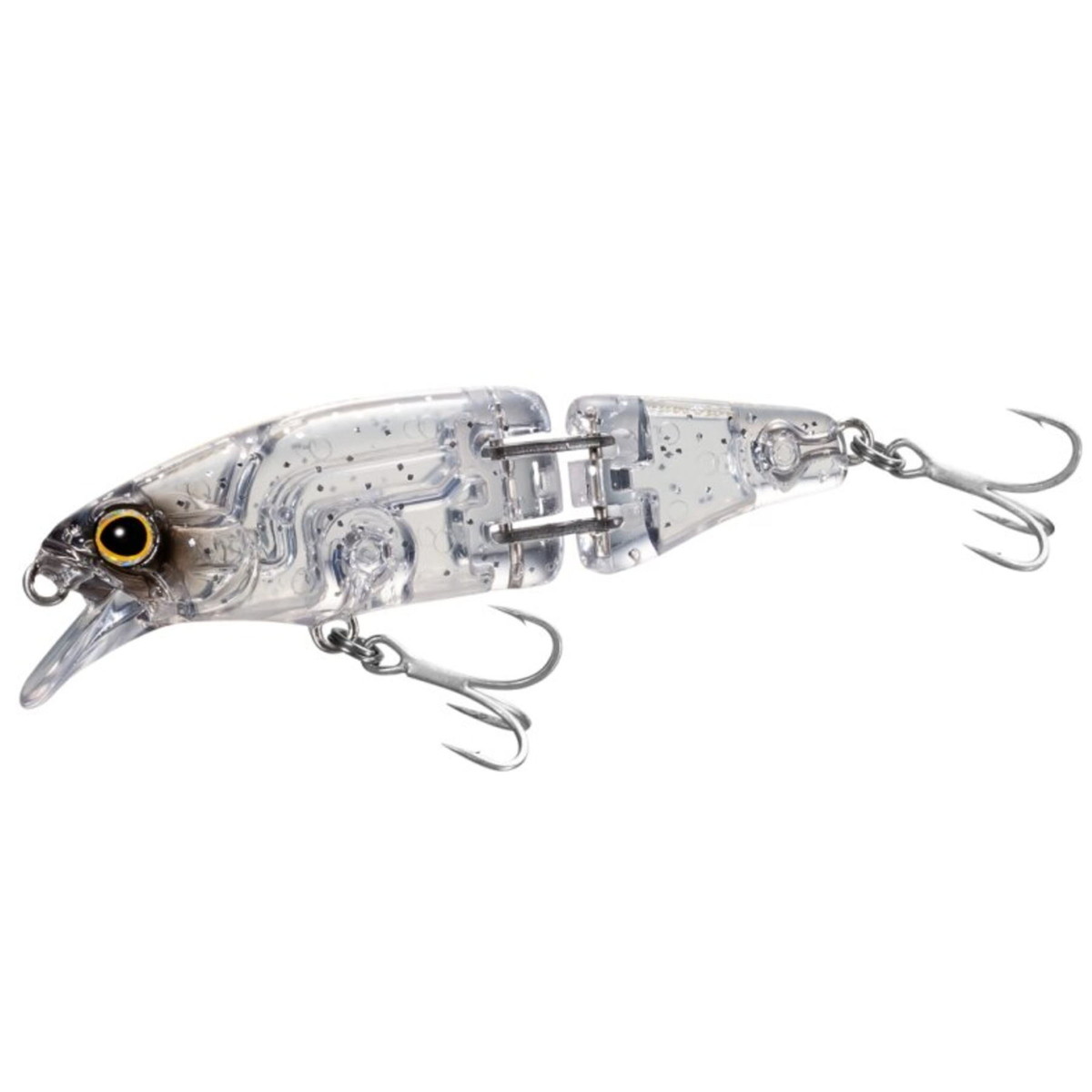 向かい風でも安定した飛行姿勢で飛ぶコンパクトジョイントルアー！！通常のジョイントルアーは強い向かい風や横風下では飛行姿勢を崩しやすく、キャストアキュラシーの問題があります。とくにルアーが回転してしまうことでピンポイントを攻略する際の精度は低...