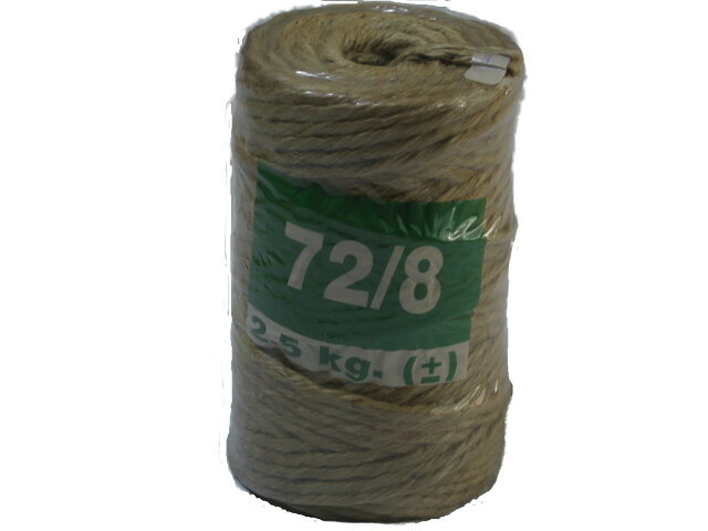 　　麻縄　　72/8　　商品詳細 サイズ 重さ　2.5kg　 太さ　10mm　 長さ　120m 材質 ジュート麻 用途 植木の根巻き用として、 梱包資材として、使用できます。 商品説明 ジュート麻を使用しております。 麻縄太さ、5種類用意し...