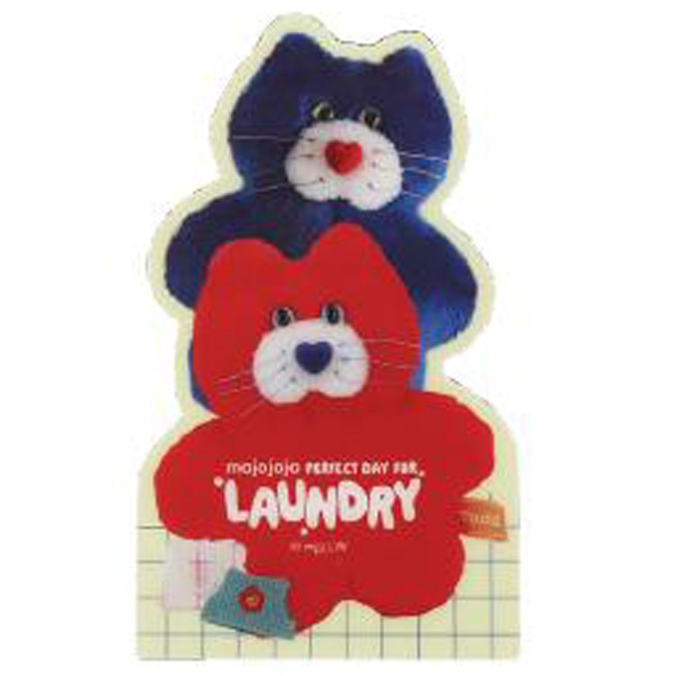 商品仕様LAUNDRY（洗濯）がテーマのオリジナルデザイン！【サイズ】 本体：約W60×H90×D1mm以内 パッケージ：約W70×H136×D1mm 【材質】PET 【特長】 ・スマホケースに入るブックマーカー 【生産国】中国Todd f...
