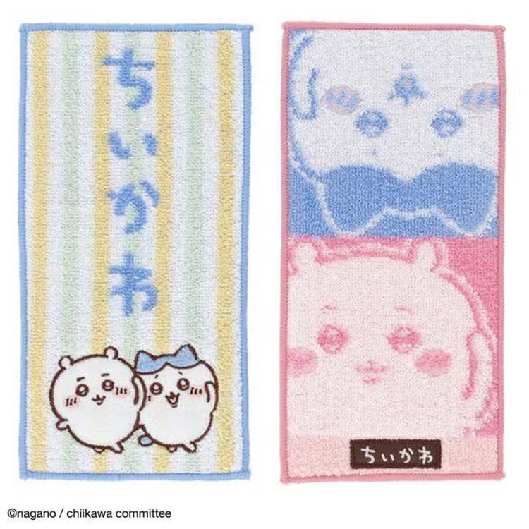 商品仕様【サイズ】約10×20cm 【素材】(1枚目)本体：綿100％/刺繍糸：上糸：レーヨン100％/下糸：ポリエステル100％/アップリケ部分：ポリエステル100％ 、(2枚目)綿100％ 【仕様】パイルジャカード・(1枚目)アップリケ...