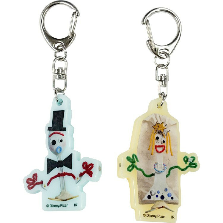 商品仕様【サイズ（全長/アクリル）】 フォーキー：約95mm/約H52×W37mm カレン・ビバリー：約98mm/約H55×W38mm 【内容】2個セット 【特長】磁石でくっつく！特記事項※画像はあくまでも商品イメージになります。実際の商品...