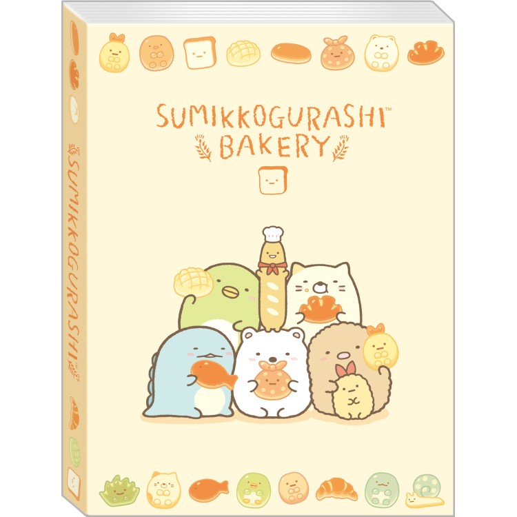 商品仕様いつでもパン屋さん気分を楽しめる、おもしろかわいいたべもの雑貨シリーズ！ 思わずパンが食べたくなっちゃうね♪ 【サイズ】約120×90×12mm 【内容】本文4種計80枚 【生産国】日本 【特長】少し大きめサイズで書きやすい♪特記事...