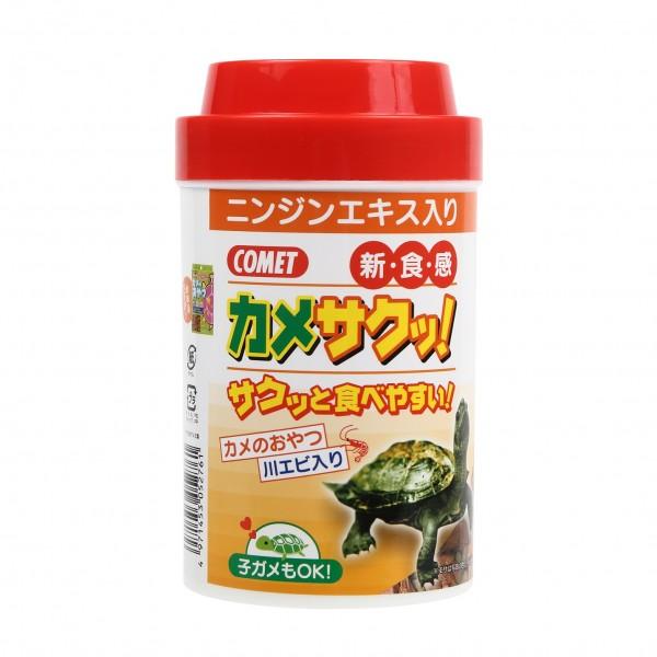 イトスイ コメット カメサクッ! 34g ソフトな食感で食べやすく、子ガメにも最適。カルシウムたっぷりの天然川エビ入り。 野菜入りスティックと川エビが入っているのでバランス良く与えることが出来ます。 ボトル入りで使いやすさ抜群です。 ---...