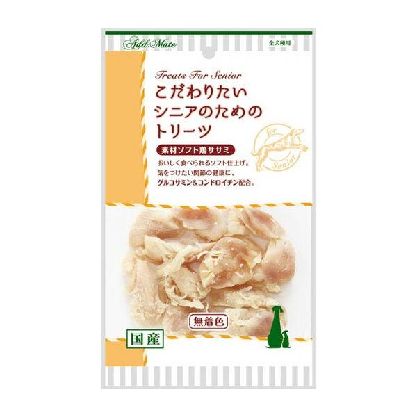 ペティオ アドメイト こだわりたいシニアのためのトリーツ 素材ソフト鶏ササミ 65g 軟骨の構成成分グルコサミンとコンドロイチンを配合。 2つの成分で、関節の健康をサポートします。 シニア犬にやさしいやわらかさと、うれしい無着色仕上げ。 -...