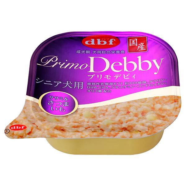 デビフペット プリモデビィ シニア犬用 ササミ&さつまいも 95g 鶏ささみをベースに鶏レバーとコラーゲンを含む鶏手羽を細かいミンチにし、 角切りのさつまいもを加え、やわらかく仕上げたシニア犬用総合栄養食。 植物性乳酸菌K71を約100億個...