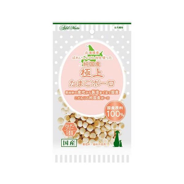 ペティオ アドメイト 純国産 極上たまごボーロ 50g ※中身に割れや欠けがある場合がございます。 原材料の産地から製造まで全て国産のこだわりの純国産ボーロ。 小麦粉不使用のグルテンフリー。保存料・着色料・香料不使用 ---原産国--- 日...