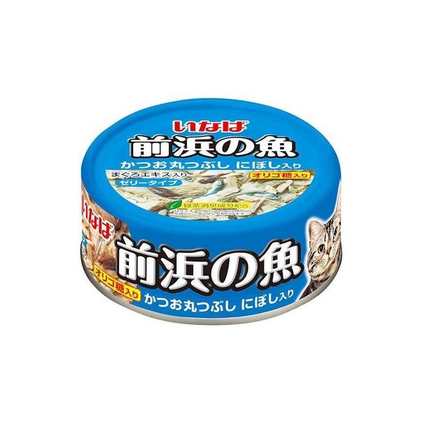 いなばペットフード 前浜の魚 かつお丸つぶし にぼし入り 115g オリゴ糖を配合し猫ちゃんのおなかに配慮しました。 かつお丸つぶしに、にぼしを加えました。おいしさひきたつまぐろエキス入り。 ---原産国--- タイ ---原材料--- か...