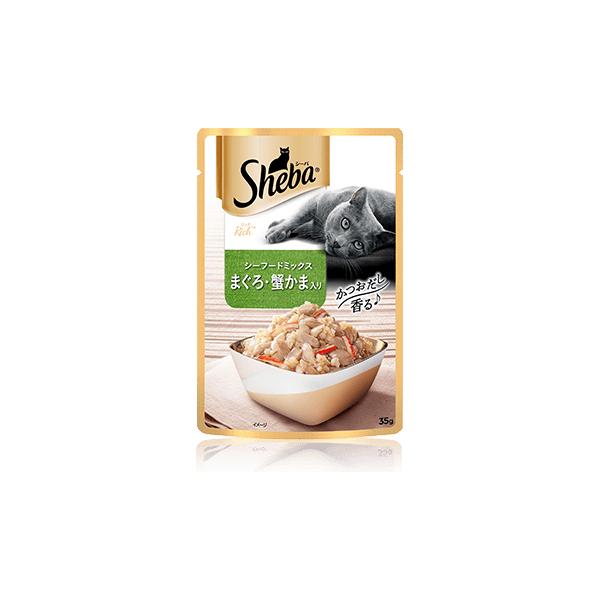 マースジャパン シーバリッチ シーフードミックス まぐろ・蟹かま入り 35g 厳選素材を使用した、魚介のうまみたっぷりのごちそうフレークです。 ---原産国--- タイ ---原材料--- 魚類（かつお、まぐろエキス等）、小海老、蟹かま、か...