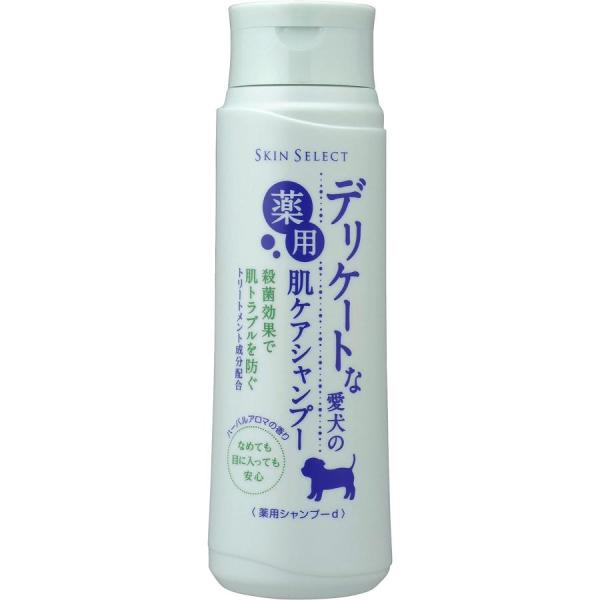 アース・ペット デリケートな愛犬の薬用肌ケアシャンプー 350ml 塩酸アルキルジアミノエチルグリシン（殺菌消毒薬）の効果で肌トラブルを防ぎます。 ニオイの原因を抑え優れた脱臭効果＆香りが長続きします。 粘膜にも使用できる薬用成分だから、デ...