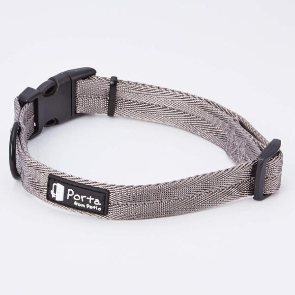 ペティオ Porta カラー S シルバーグレー 毎日のお散歩に使いやすく、飽きがこないシンプルな犬具。 ベーシックで落ち着いた色味で肌当たりの優しい犬具。 ---対象--- 小型犬 適応体重：〜10kg 適応種：シー・ズー、パグ、ボストン...