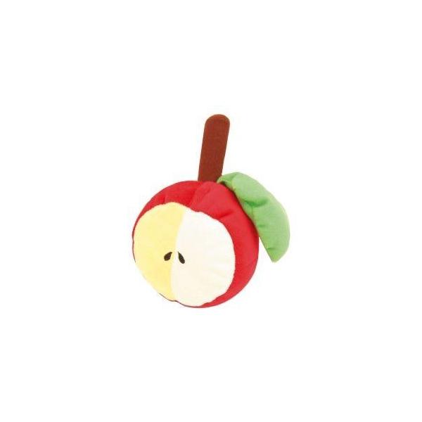 ペッツルート でっかいフルーツ リンゴ 鈴入り、本能を刺激! 噛んで振って楽しい♪ 小型犬は、でっかい果物を夢中になって振回して遊びます。 ---対象--- 小型犬 ---原産国--- 中国 ---材質--- 表地・中綿：ポリエステル 笛：...