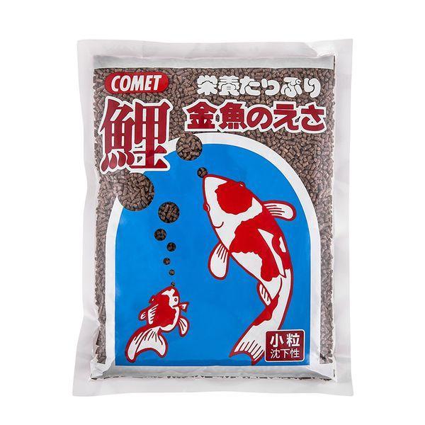 イトスイ コメット 鯉・金魚のえさ 小粒 400g 水温が下がり底でじっとしている季節でも、 年間を通して与えやすい嗜好性抜群の沈下性フード。 ペレット形状：直径約2mm ---対象--- コイ・金魚 ---原産国--- 台湾 ---原材料...