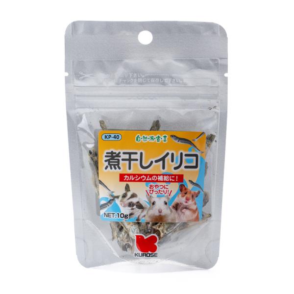 黒瀬ペットフード 自然派宣言 煮干しイリコ 10g たんぱく質、カルシウム、鉄分を多く含み、タウリン、カルシウムの吸収を助けるビタミンDが豊富です。 ハムスターやリス、フクロモモンガなどの小動物に与えることができます。 ---対象--- ハ...