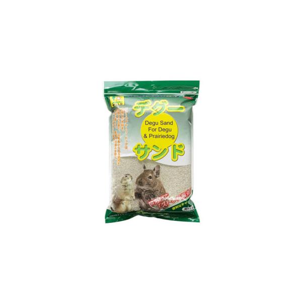 三晃商会 デグーサンド 1．5kg デグーにとって砂浴びはとても重要です。 皮脂を落とすのと同時に、体に付く微生物を取ります。 また同じ砂を浴びることで、その匂いで仲間を見分けます。 プレーリードッグは草原に穴を掘って集団で生息しています。...