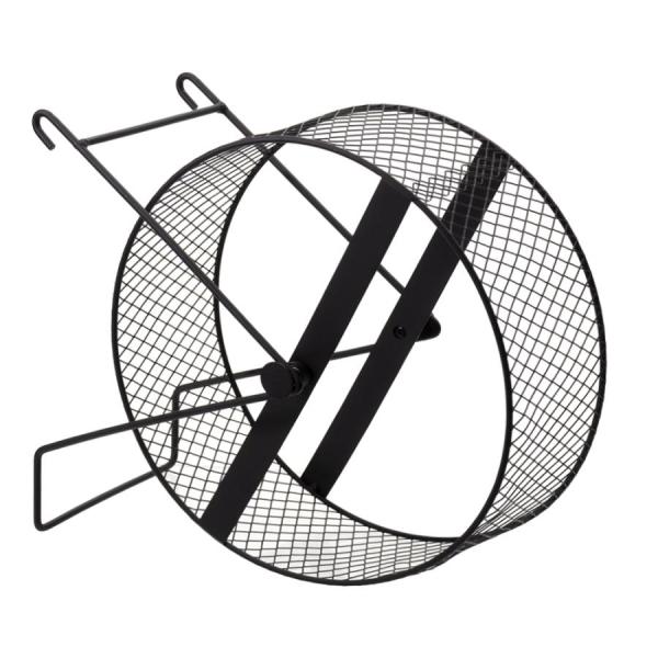 三晃商会 メタルサイレント25 回転軸部にベアリングシステムを採用した、耐久性と静かさを兼ね備えたメタル製ホイールです。 ハムスター用のものと比べ、大きく作られているのでテグーやリスなどの小動物にピッタリです。 ケージワイヤーに引っ掛けてご...