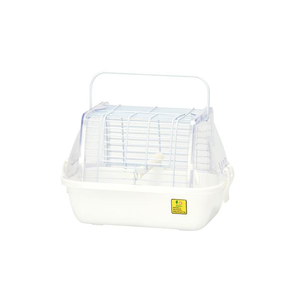 三晃商会 いっしょにおでかけ ウィズキャリー S 小さな生き物の移動に便利な軽量キャリー。トイレは床材をたっぷりと敷き詰められる深型タイプ。 両端が透明樹脂パネルで覆われているので、床材やゴミが回りに散らばりにくい仕様。 小鳥の移動で便利に...