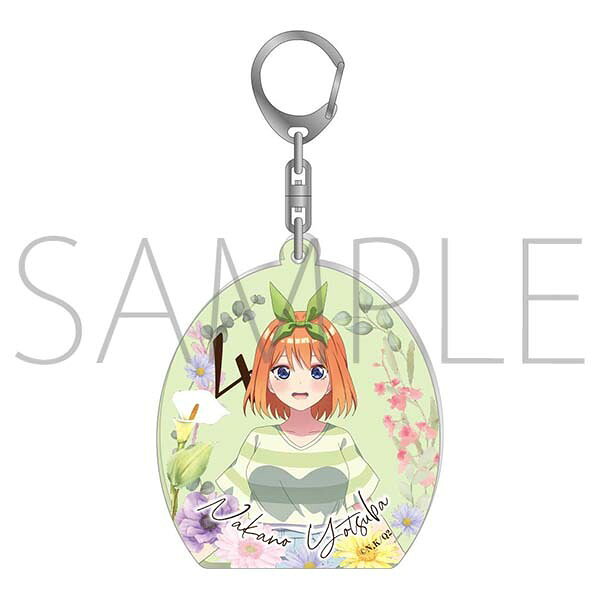 この商品は 【新品】五等分の花嫁∬ アクリルキーホルダー 四葉 キーホルダー ポイント 描きおろしイラストのアクリルキーホルダーです 商品説明 メーカ名：movicサイズ：約7cm×6cm仕様：アクリル製、フルカラー印刷商品説明：新品・未開...