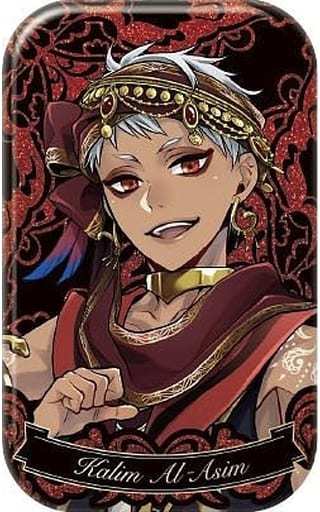 この商品は ディズニー ツイステッドワンダーランド ラメキラ スクエアカンバッジ B カリム・アルアジーム 缶バッジ ポイント 『ディズニー　ツイステッドワンダーランド』より「ラメキラスクエアカンバッジB」が登場!背景の絵柄はキラキラのラメ...