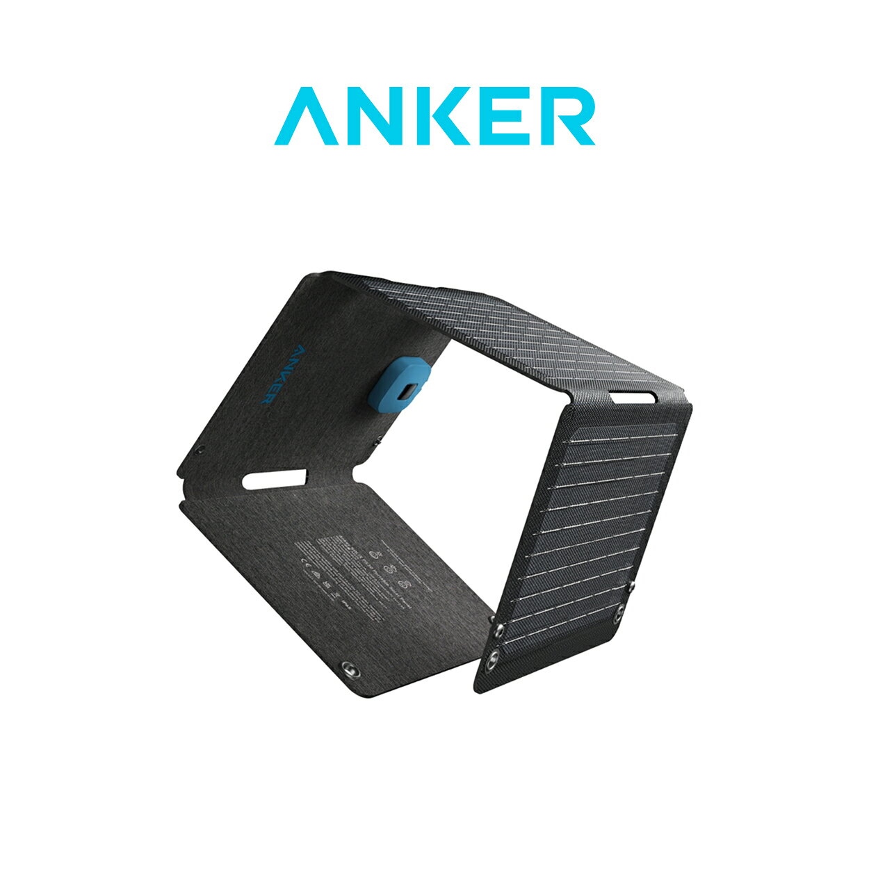 Anker Solix PS30 Portable Solar Panel 最大出力27Wの軽量かつ折り畳み式で持ち運びにも最適なソーラーパネル ソーラー充電 最適な環境下でご利用いただくと、最大15W出力のUSB-Cポートと最大12W出力...