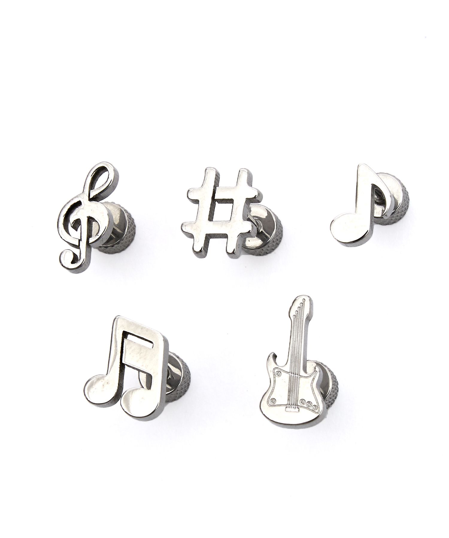 ミュージックピアス/片耳ピアス/シングル時にアクセント、時に主役・・定番アクセサリーのピアス。コーデやスタイルにさりげなく取り入れたい片耳用のシングルタイプ。音符や記号にギター・・・音楽にまつわるエトセトラを集めたモチーフが最高にファンタス...