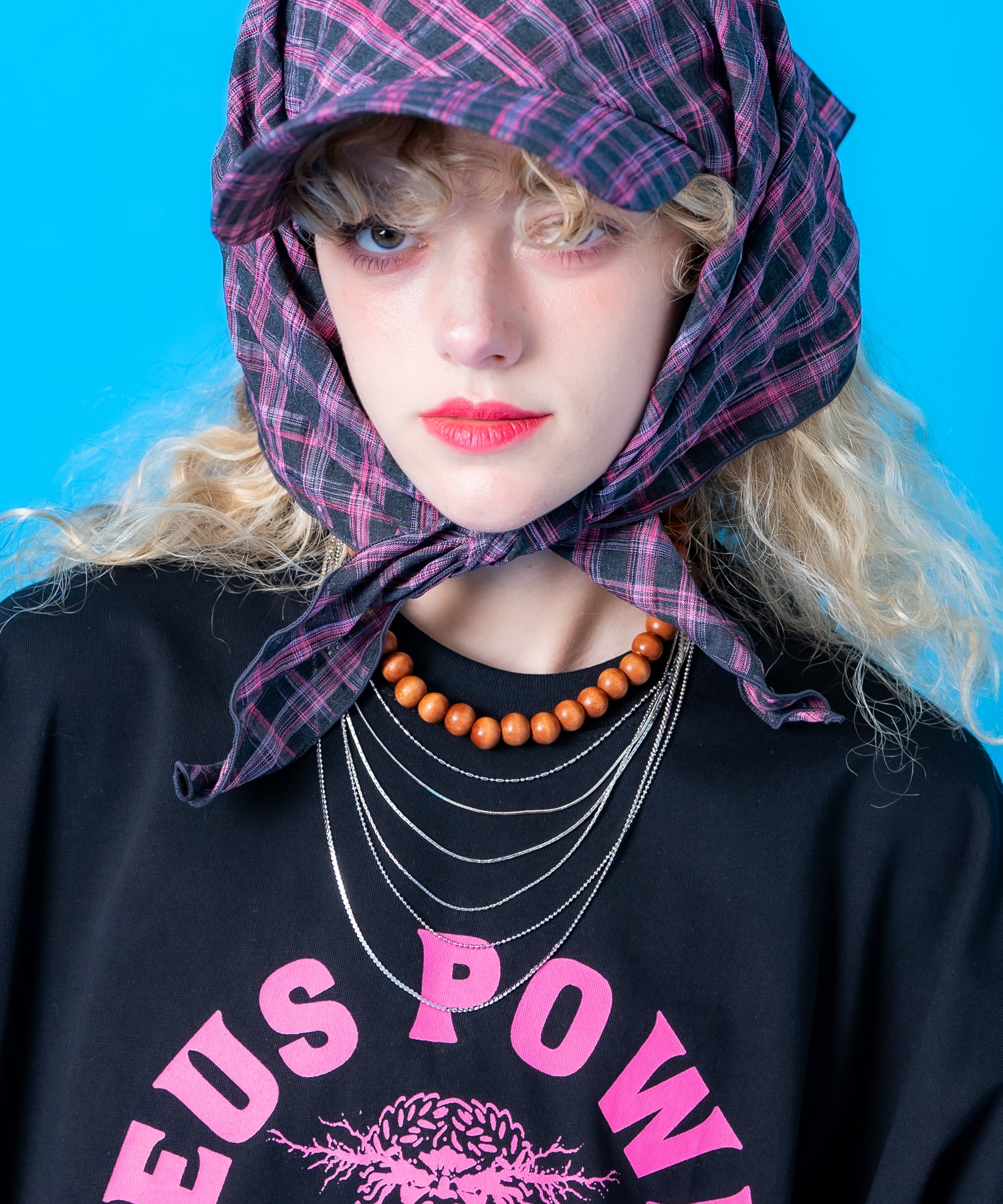 6連ドレープミックスチェーンネックレス(50cm) / メンズ レディース ユニセックス シルバー ゴールド ガンメタ 重ね付け首元にポイントを作るオールシーズンマストなアクセサリーのネックレス。50cmベースチェーンに調節しろを約5cm程...