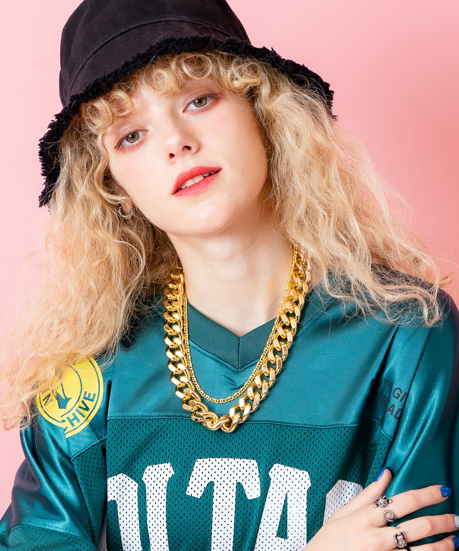 ワイド×スリム2連ミックス喜平チェーンネックレス(50cm) / メンズ レディース ユニセックス シルバー ゴールド ガンメタ 重ね付け首元にポイントを作るオールシーズンマストなアクセサリーのネックレス。コーデ馴染みの良い定番サイジングの...