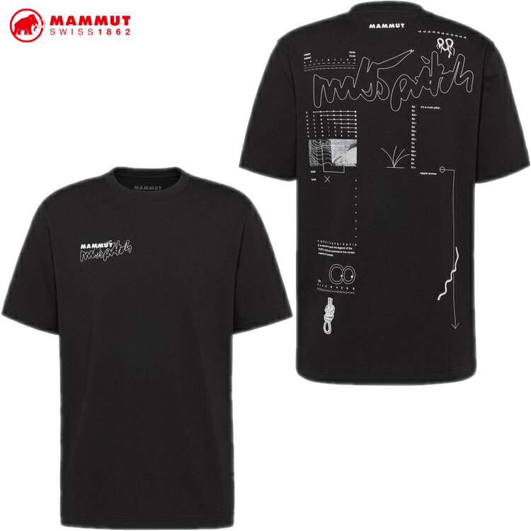 メーカー希望小売価格はメーカー商品タグに基づいて掲載しています 　　マムート Tシャツ 半袖 メンズ MAMMUT マムート ベース Tシャツ アジアンフィット マルチピッチ Mammut Base T-Shirt AF Men Multi...