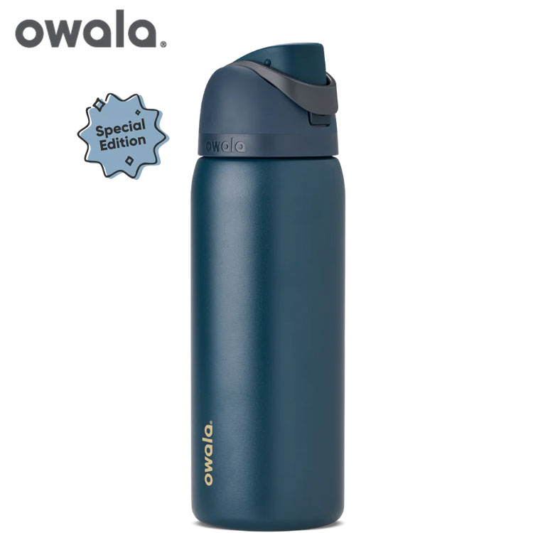 owala(オワラ)は2020年にアメリカで誕生したウォーターボトルブランド。ボトルを立てたままなら内蔵ストローでひと口、傾ければワイドマウスからゴクゴク飲めます。さらに、このボトルはいつでもアクティブに使える設計。ボタンを押すだけでフタが...