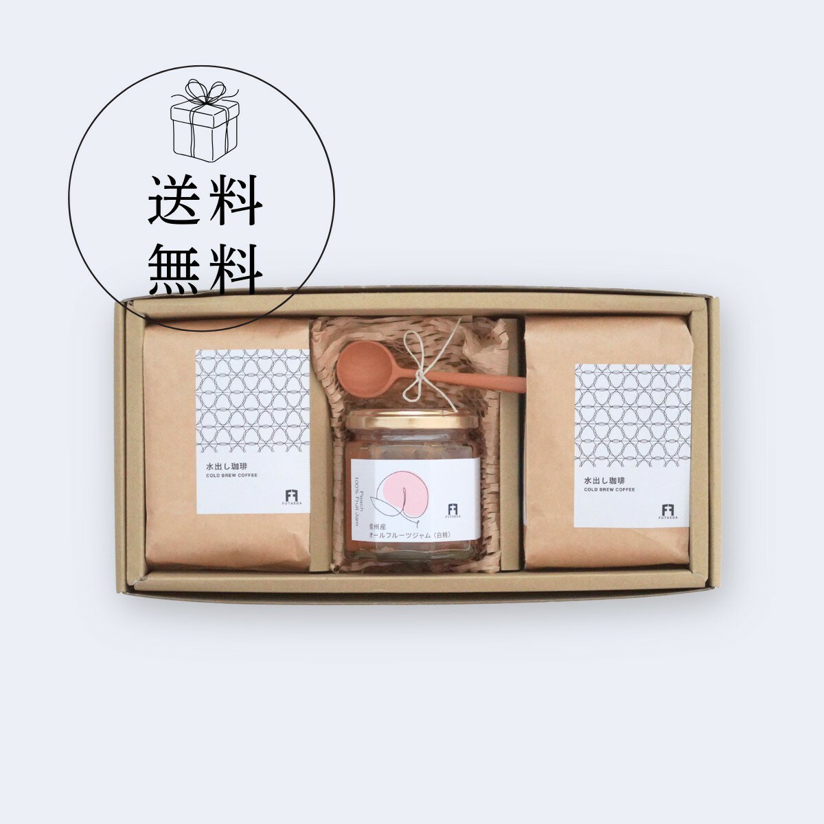 夏限定の人気商品「水出し珈琲」と、 果実そのものの美味しさを楽しめる「オールフルーツジャム」を詰め合わせた、季節限定のギフトセットです。 暑い季節の朝時間や、 ほっと一息つきたい午後のひとときに。 セット内容 ・水出し珈琲 30g×2袋 ・...