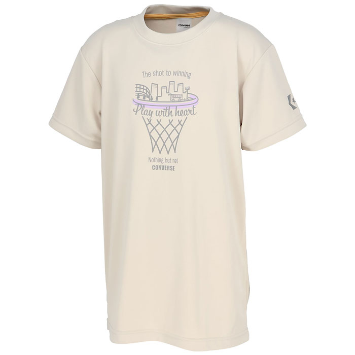 メーカー CONVERSE（コンバース） カテゴリー バスケットボール 分類 Tシャツ 商品名 CONVERSE（コンバース）　CB461351 1200 バスケットボール　ジュニア プリントTシャツ 26SS 品番 CON-CB46135...