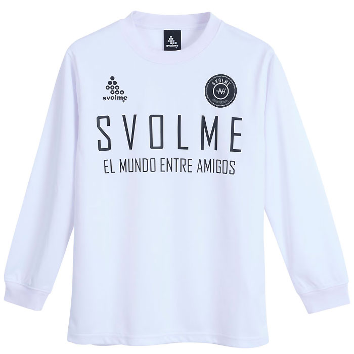 メーカー SVOLME（スボルメ） カテゴリー サッカー 分類 プラクティス シャツ 商品名 SVOLME（スボルメ）　126156800 000　サッカー　ジュニア プラクティスシャツ　Jr ロゴ ロング プラT 26SS 品番 SVO-...