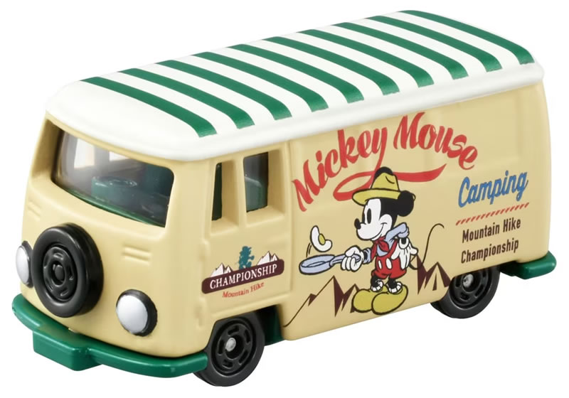 対象年齢 3歳以上　 【材質】 本体：亜鉛合金 タイヤ：PVS シート：PP シャーシ/ホイール：ABS 窓ガラス：PS 他 メーカー：タカラトミードリームトミカから「トラベルテーマ」のラッピングカーが登場！ 人気のキャンプをテーマにしたデ...