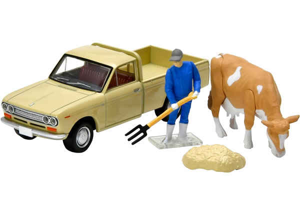 1/64スケール 【材質】 本体：亜鉛合金 タイヤ：PVS シート：PP シャーシ/ホイール/グリル：ABS ライト/窓ガラス：PS ※創りこみ重視の為、ドア開閉アクションはございません。 発売元：トミーテック1965年に登場した6代目ダッ...