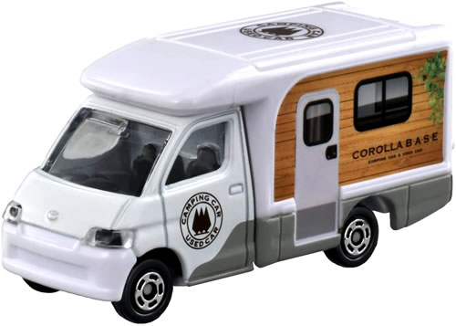 対象年齢 3歳以上　 【材質】 本体：亜鉛合金 タイヤ：PVS シート：PP シャーシ/ホイール：ABS 窓ガラス：PS 他 メーカー：タカラトミーサスペンション可動、ルーフ開閉。