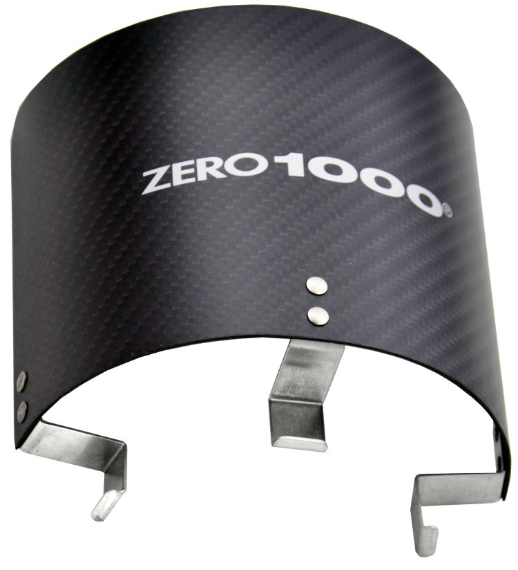 ・パワーチャンバーのフィルターを水滴やホコリ、汚れなどから保護するための専用オプションパーツです。 ・シールド本体はマット仕上げのリアルカーボン製。軽量かつ高耐久性を実現。 ・ZERO1000 ロゴ入り。 適合フィルターサイズ：SS/CS1...