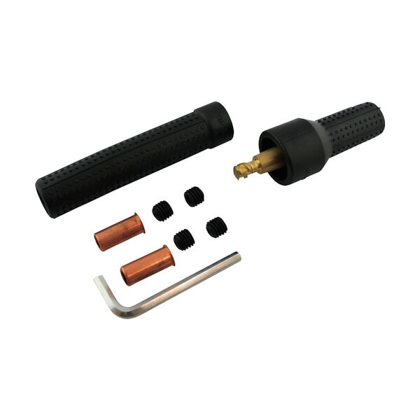 特長●コード延長などに使用するジョイントです。（N型22sqプラグと中継ソケットのセット）用途●2次側溶接ケーブルの延長に。仕様・規格●品名：ケーブルジョイント　スターロックケーブルジョイント　N型　38sq　1組入●セット内容：ー●N型3...