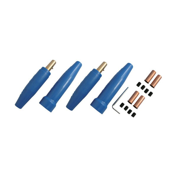 特長●コード延長などに使用するジョイント（M型22sqプラグと中継ソケットのセット）の2組入です。用途●2次側溶接ケーブルの延長に。仕様・規格●品名：ケーブルジョイント　スターロックケーブルジョイントM型　ロック式　38s　2組入●M型38...