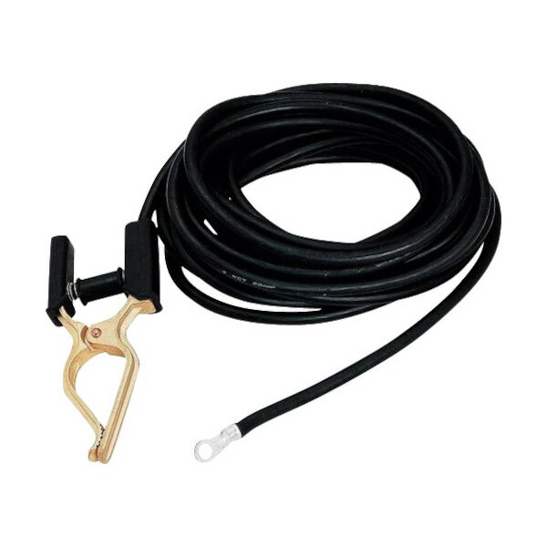 特長●アーク溶接機の2次ケーブル(アース側)です。用途●アーク溶接機の2次ケーブルに。(アース側)仕様・規格●適合電流(A)：300●ケーブル長(m)：10●タイプ：アースクリップ付きコード●アースクリップ付きコード●22sq×10m●圧着...