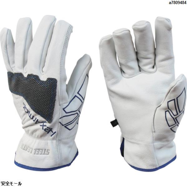 【商品名】■HEX ARMOR 耐切創手袋 スチールレザー3 5033 L【特徴】●クレスト革手袋をベースに手のひらインナーと甲部表面にSuperFabric［［R上］］素材を使用し、最も危険性の高いエリアを保護します。●切創に対してはもち...