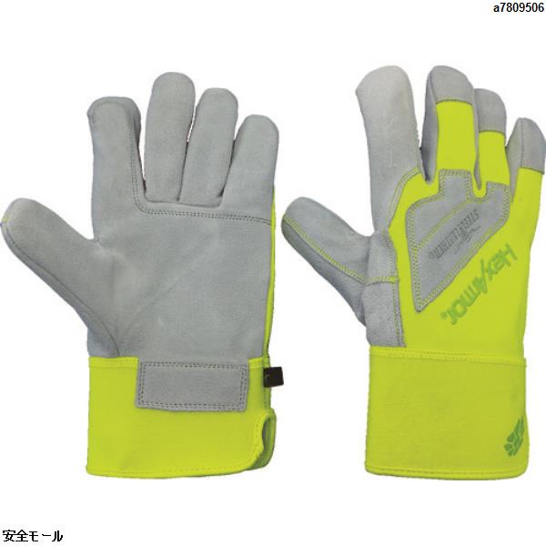 【商品名】■HEX ARMOR 耐切創手袋 スチールレザー9 5039 LL【特徴】●なめし加工された上質な牛革を使用しています。●カフ付で手袋着脱が楽で、さらに手首部を保護します。●インナーに軍手や綿手袋などをすると更にフィット感や作業性...