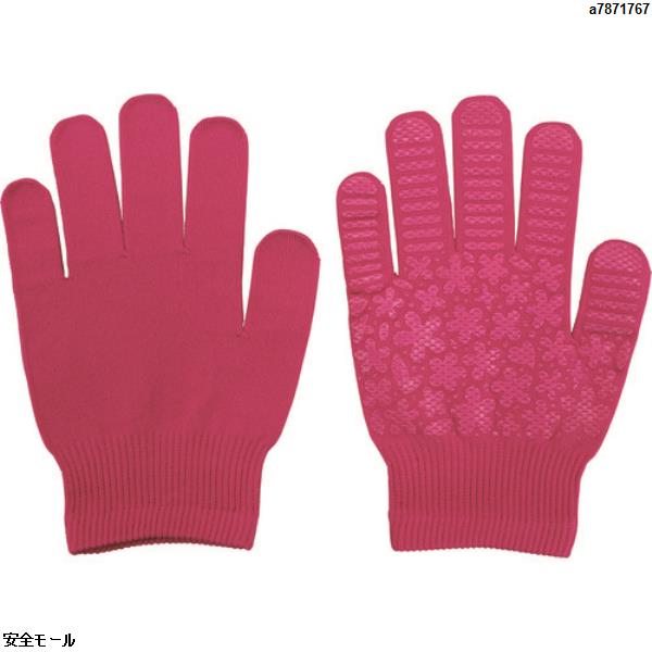 【商品名】■福徳 らくって ピンク【特徴】●カラフルな色合いと花柄のすべり止めがついた女性向け手袋です。●伸び縮みする繊維を使用し、小指の又が下がっているので手にフィットします。【仕様】●色:ピンク●サイズ:フリー●厚さ(mm):1●全長(...