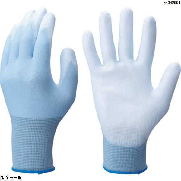 【商品名】■ショーワ ウレタン背抜き手袋 B0500 まとめ買い 簡易包装パームフィット手袋10双入 ブルー Lサイズ【特徴】●長繊維を使用し、ホコリや糸くずの発生しにくい低発じん性手袋です。●発泡ポリウレタンを手のひらにコーティングしてい...