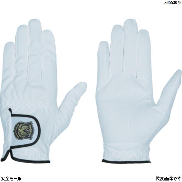 【商品名】■ペンギンエース ポリスジャパン G-203 ホワイト L【特徴】●国産素材を使用したノンスリップライナー［［R下］］を全面に採用し、風合いのあるスウェード調に仕上げた高級タイプです。●手首マジック付きで手にしっとりと馴染みます。...