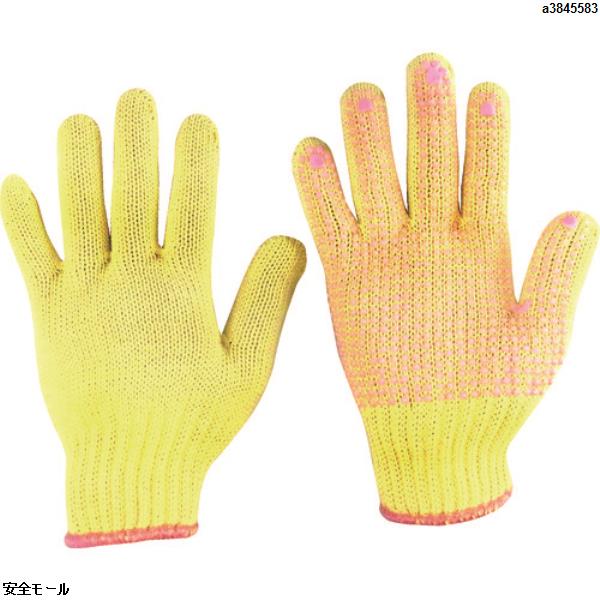 【商品名】■吉野 アラミドパワー手袋女性用 滑り止め(帝人アラミド社製トワロン100%)【特徴】●バージン繊維100%なので軽くてゴワつかず柔軟性に富んでいます。●女性や手の小さな方にぴったりの小さめサイズです。●アラミド繊維は切断抵抗実験...