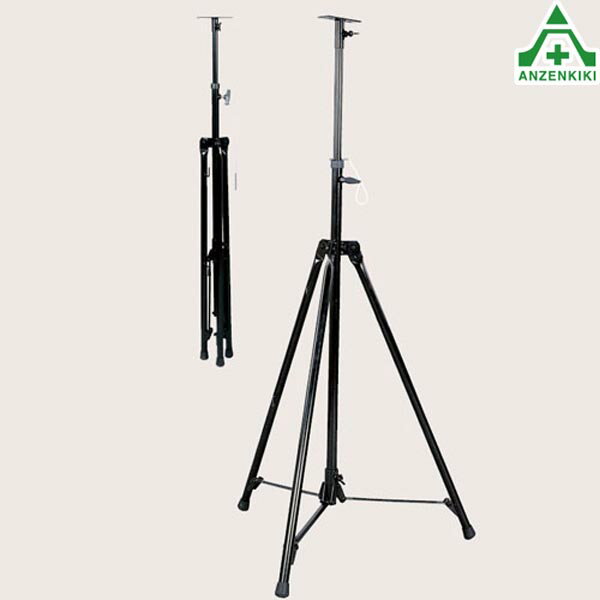 照明用三脚 S-01 (スタンダード三脚)仕 様■有効長：1，202〜1，925mm■積載荷重：20kg■パイプ厚：1，2mm■重 量：6，5kgメーカー：日動工業