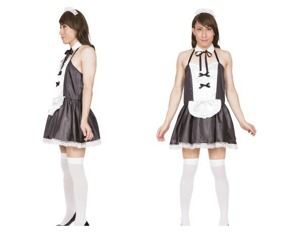 ■説明■ 【メンズ】 ホットボーイメイド【メイド】【メイドガール】 【女装】【仮装】【衣装】【コスプレ】 【コスチューム】【ハロウィン】【パーティ】 【アキバ系】【イベント】【かわいい】 キュートなメイドでご奉仕します♪ 露出度の高いデザイ...