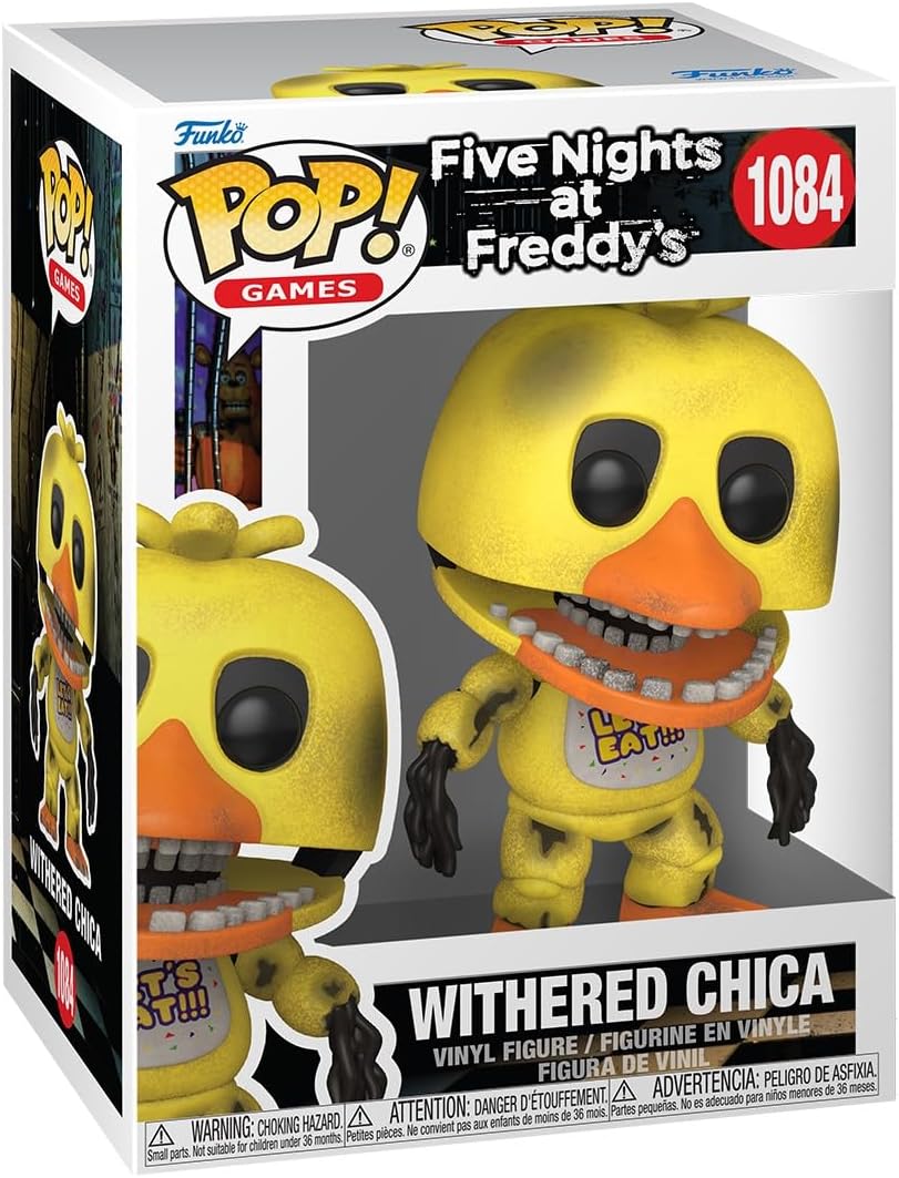Five Nights at Freddy’s の世界観をFunkoならではのデフォルメスタイルで表現した、「ウィザード・チカ」のPop! ビニールフィギュアです。高さ約10.4cmの存在感のあるサイズで、デスクや棚、ショーケースなどに飾り...