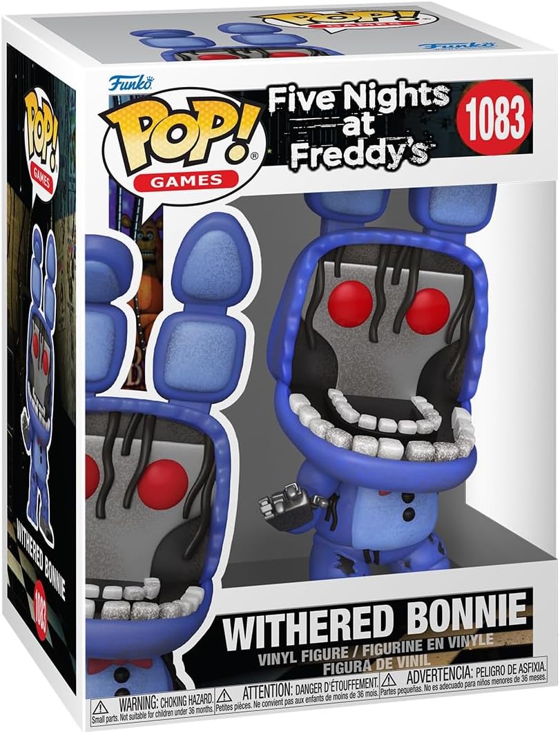Five Nights at Freddy’s の世界観をFunkoならではのデフォルメスタイルで表現した、「ウィザード・ボニー」のPop! ビニールフィギュアです。高さ約13.2cmの存在感のあるサイズで、デスクや棚、ショーケースなどに飾...