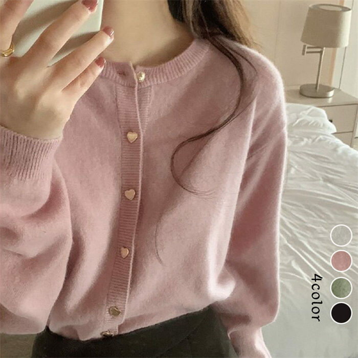 ニット レディース セーター パーカー ニットパーカー ニットカーディガン トップス アウター 無地 カラバリ 細リブ リブ編み 編み物 洗練 シンプル ベーシック 大人可愛い ゆるシルエット 萌え袖 ニットソー カジュアル 日常 裾リブ ...