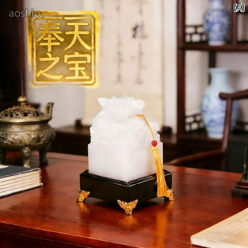 印章置物 アフガン玉 白玉 龍頭 玉璽 おもちゃ ゲーム 新作 A:4x4x6cm B:6x6x9cm C:8x8x12cm D:10x10x16cm E:12x12x18cm F:15x15x21cm G:20x20x26cm